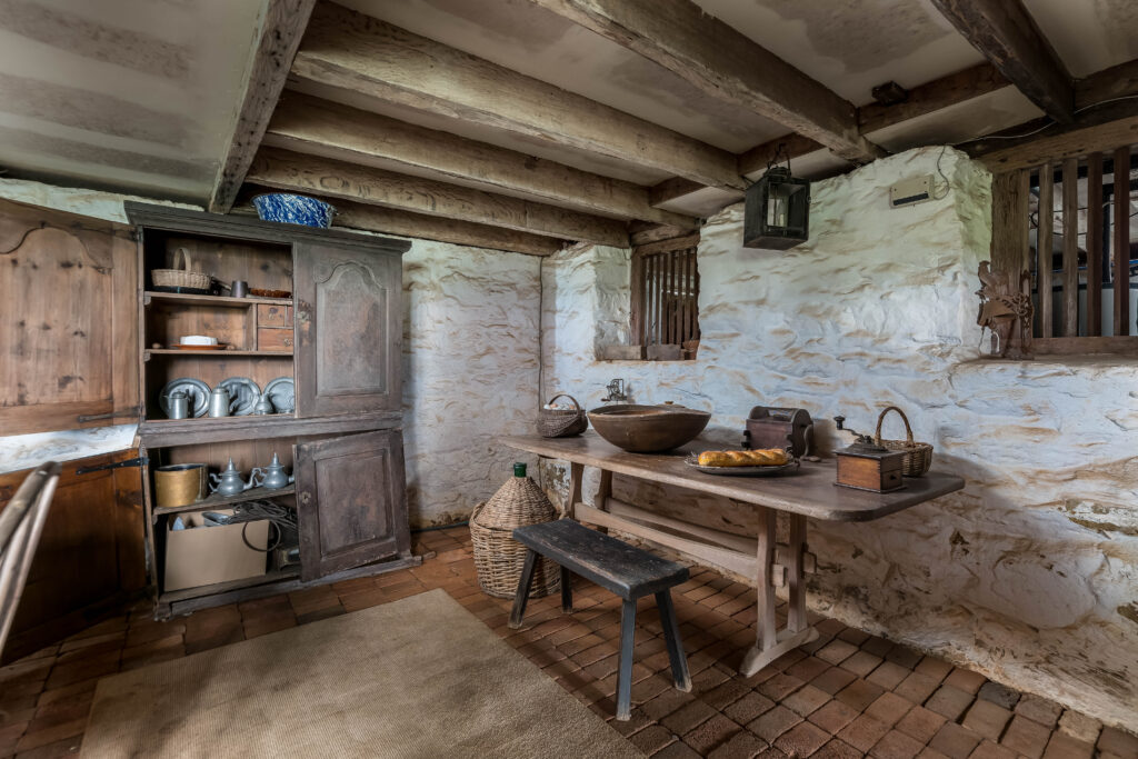 1790’s Basement Kitchen – Bloomsbury An Historic Site